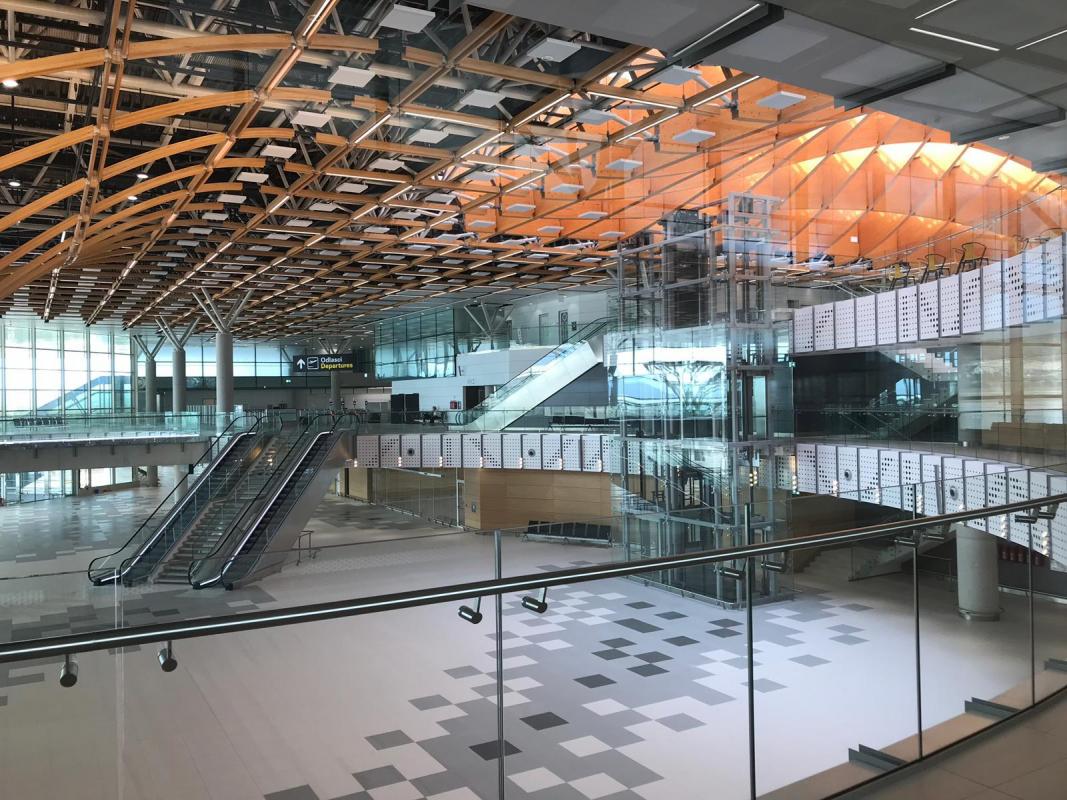 A New Part Of The Split Airport Passenger Terminal Opened